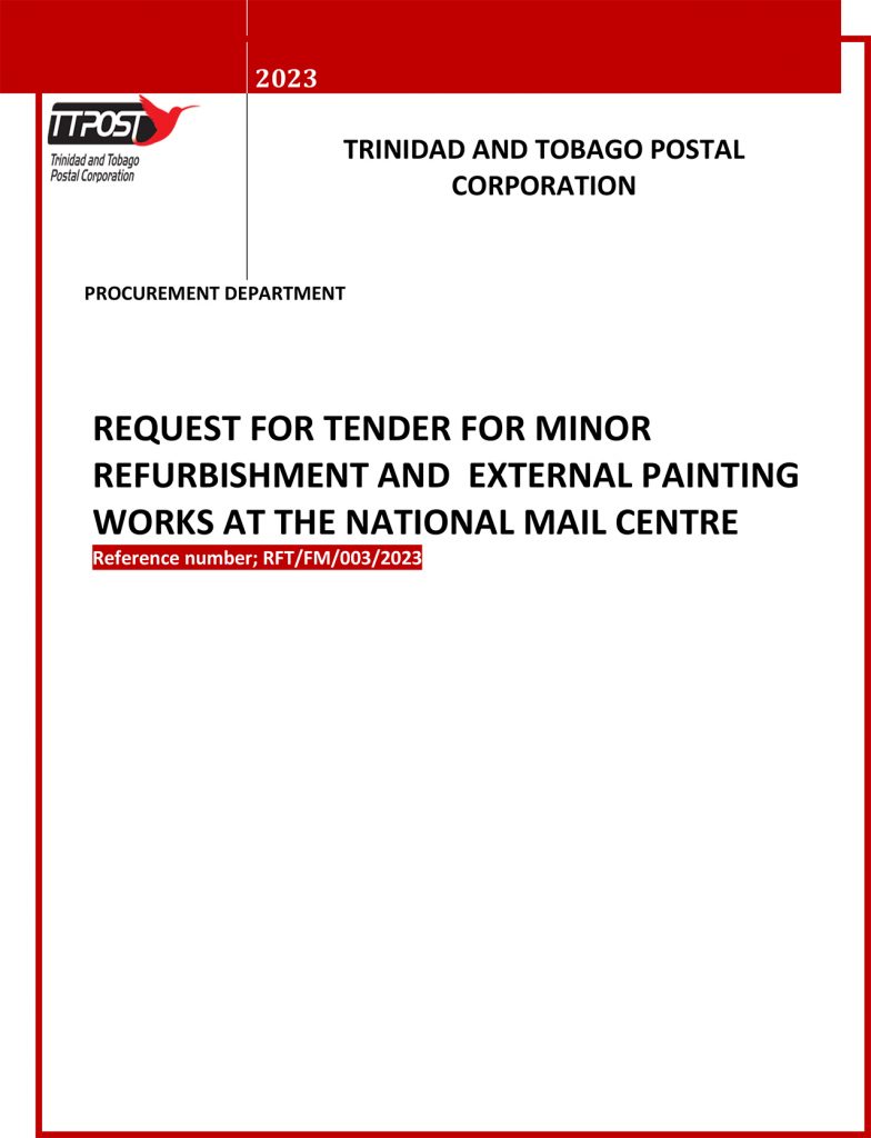 Selective Tender – External Painting Works - TTPOST