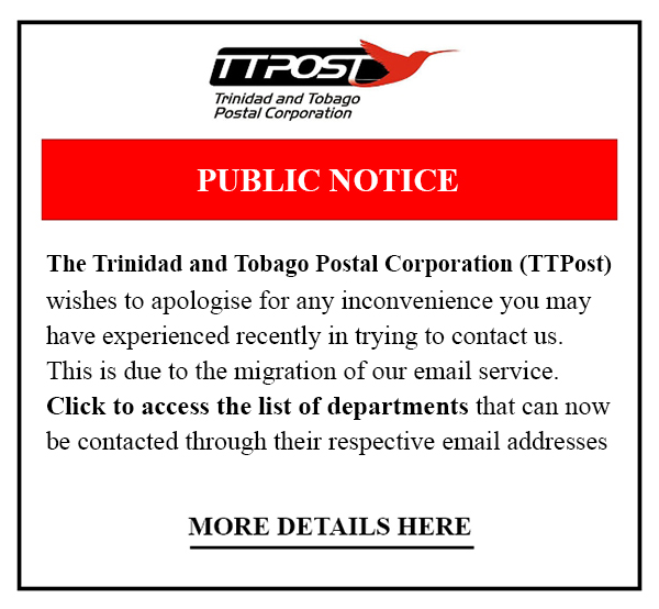 TTPOST - Trinidad and Tobago Postal Corporation